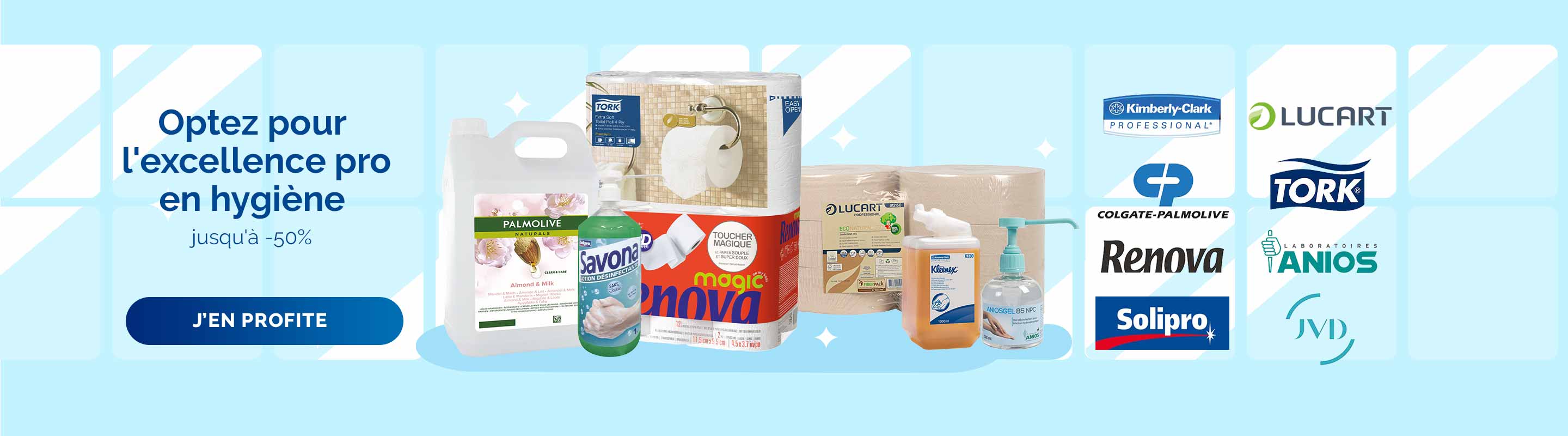 Bernard, votre fournisseur en produits d'entretien professionnels