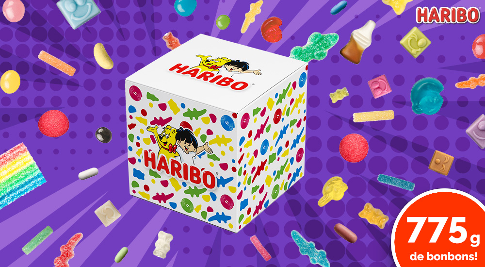 Votre boîte de bonbons HARIBO